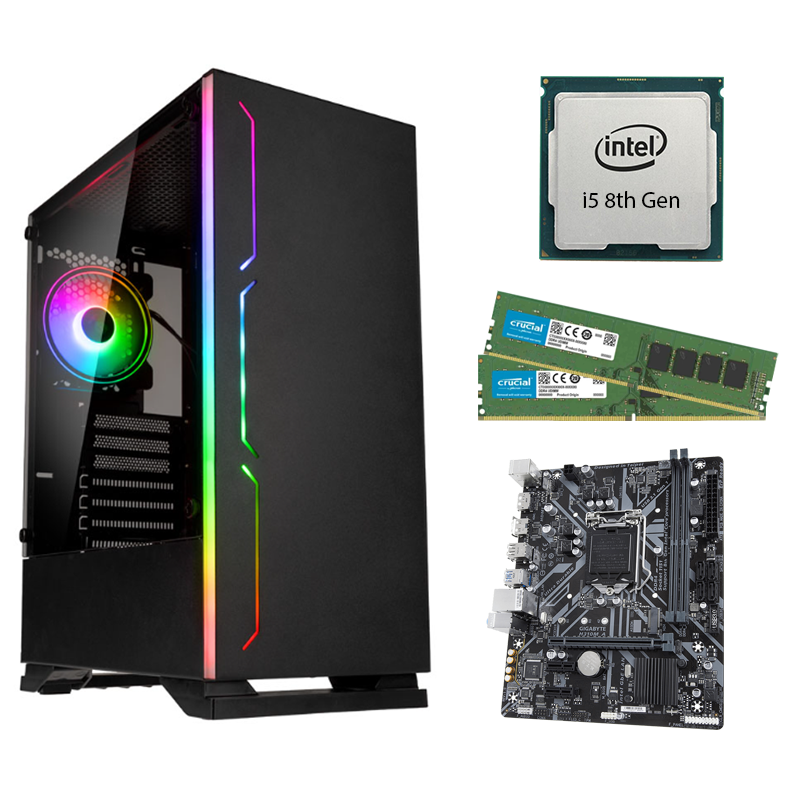 i5 8th, 32GB RAM, 1TB HDD Gaming Computer - xtrader