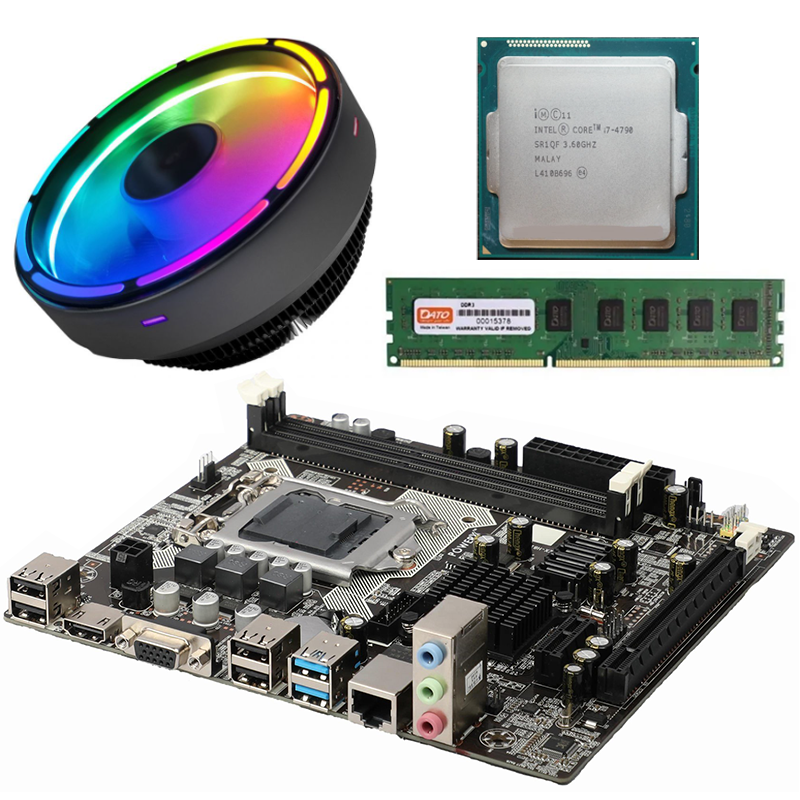 Motherboard & CPU Bundles - i7 4th Gen CPU, 4GB RAM, H81 Motherboard ...