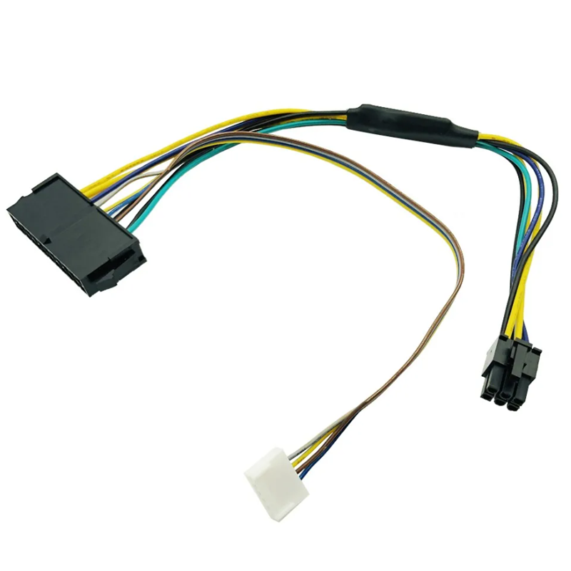 24 Pin To 6 Pin PCI-E ATX Main Power Supply Adapter Cable - xtrader