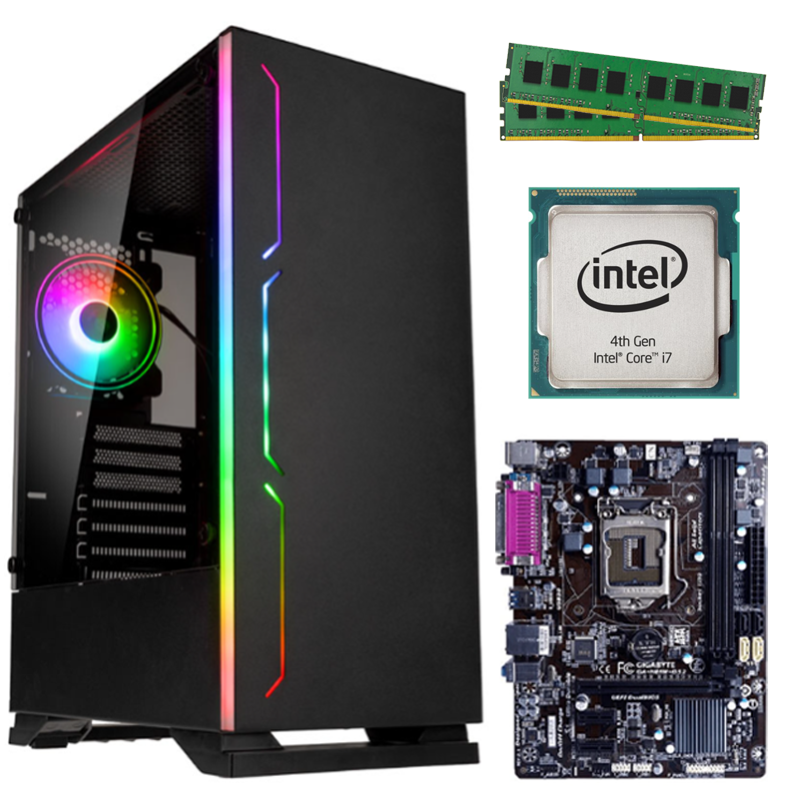 PC Desktops & All-in-Ones - i7 4th, 4GB RAM, 512GB SSD Gaming Computer ...